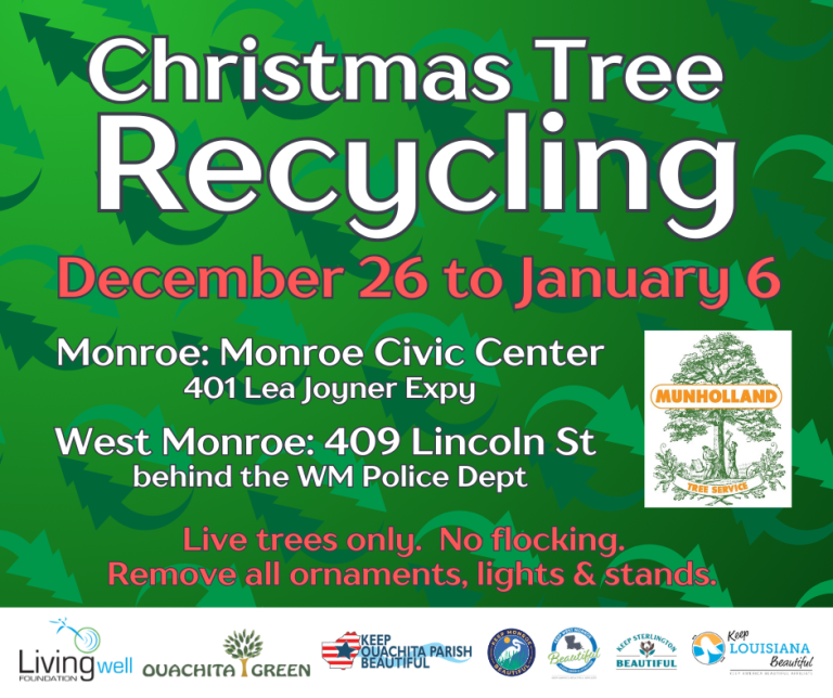 Christmas Tree Recycling - Ouachita Green