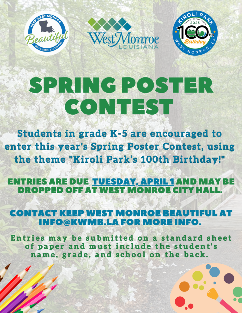 Events from March 6 – April 5 – Ouachita Green