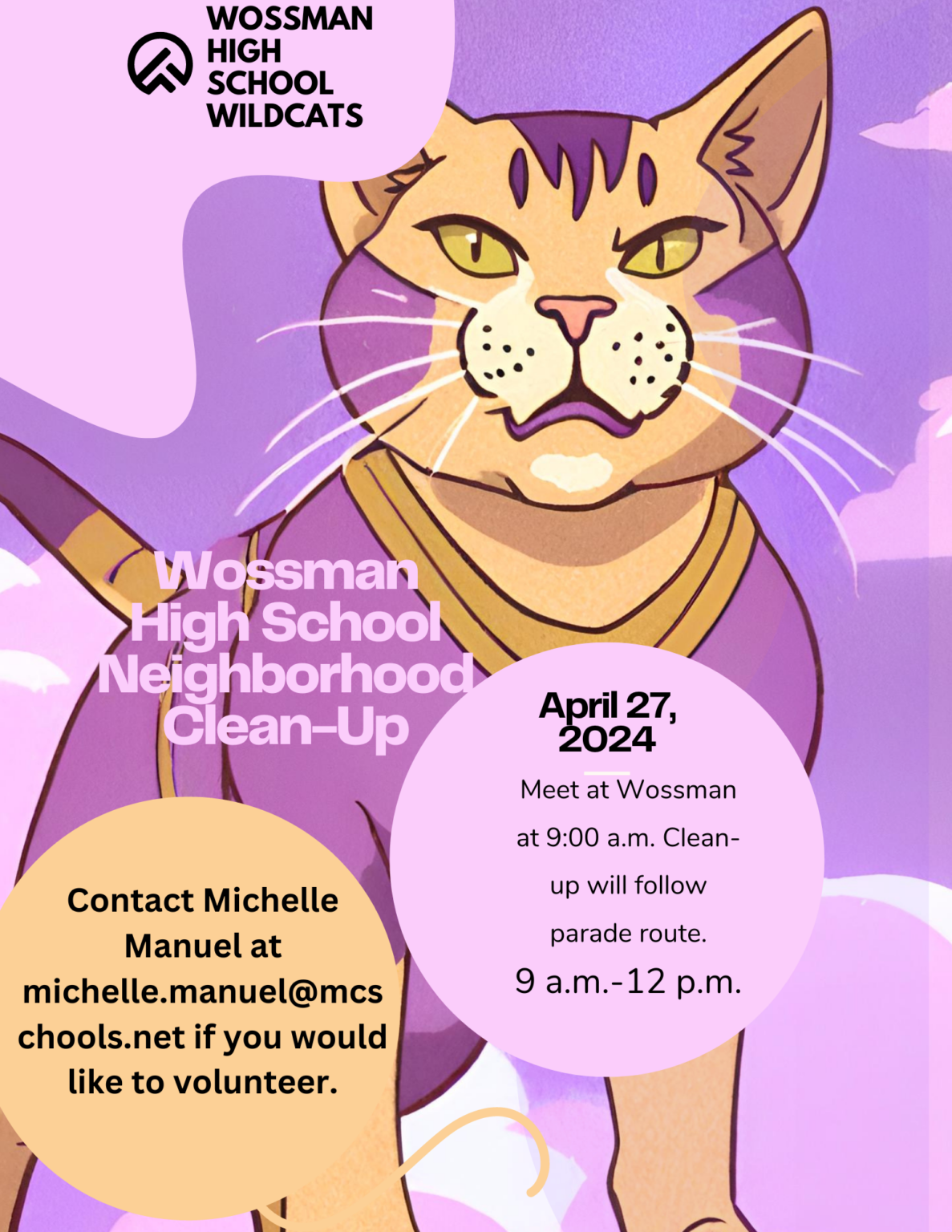 Wossman High School Neighborhood Clean-Up - Ouachita Green